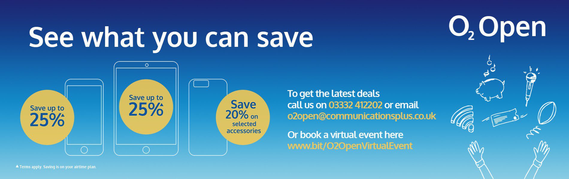 O2 Open Employee Perks - Communications Plus